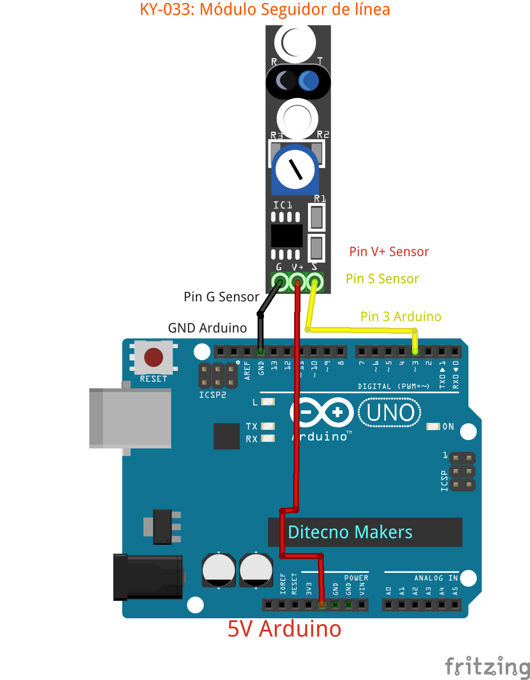 Módulos Arduino y Raspberry Pi Septima Parte - DitecnoMakers
