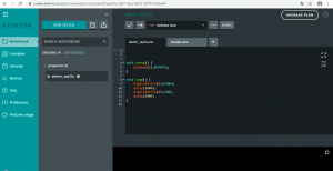 Arduino Web Editor - DitecnoMakers