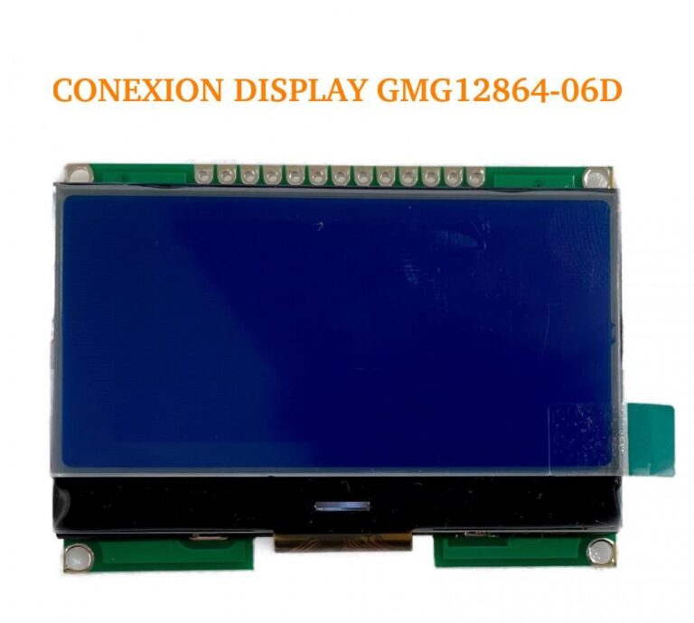 Conexión de display GMG12864-06D con el Arduino - DitecnoMakers