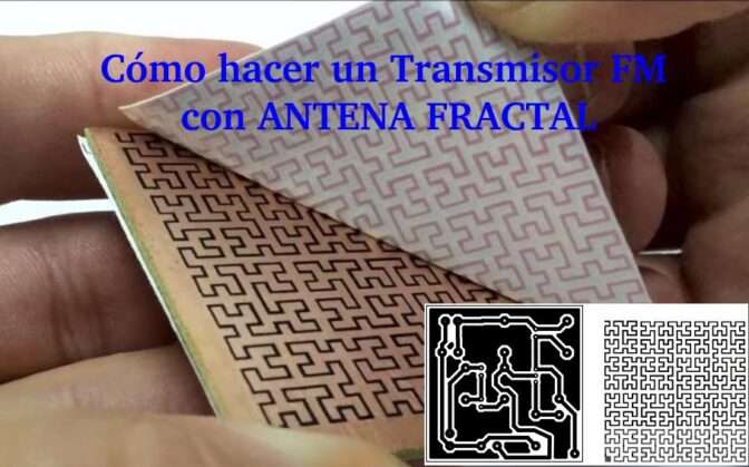 Cómo hacer un Transmisor FM con antena Fractal - DitecnoMakers